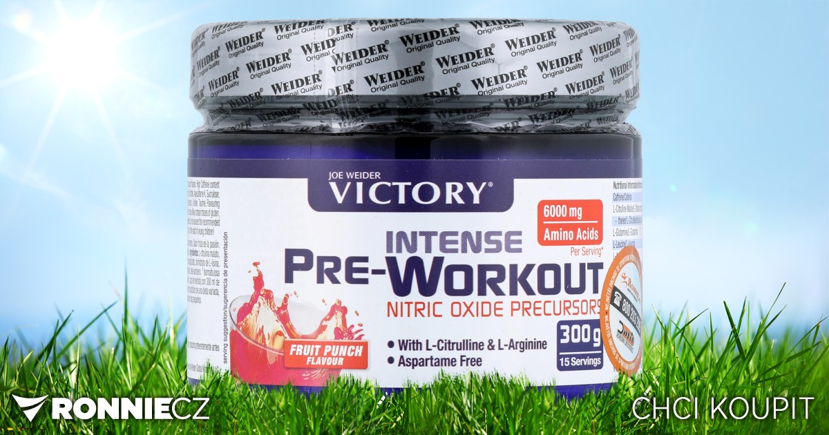 Intense Pre-Workout, Weider | Ronnie.cz