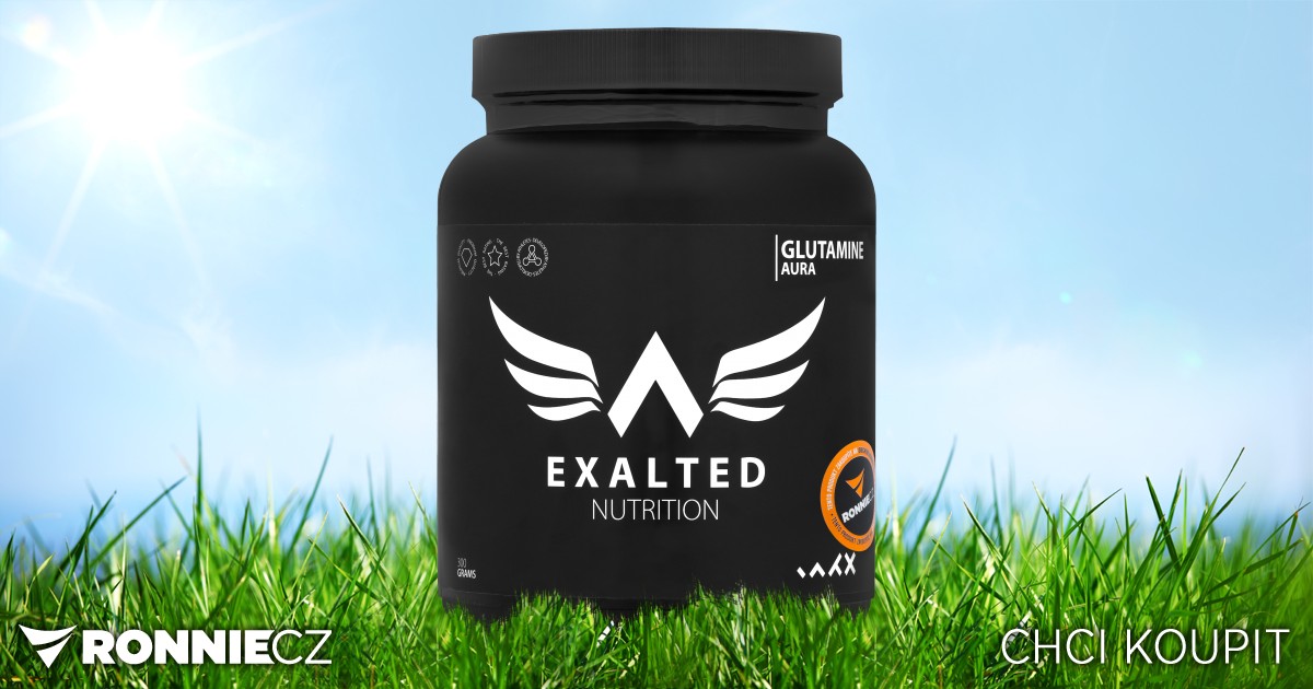 Glutamine Aura, Exalted Nutrition | Ronnie.cz