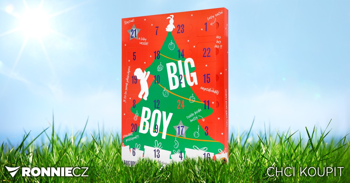 Výherní adventní kalendář Big Boy, Big Boy | Ronnie.cz