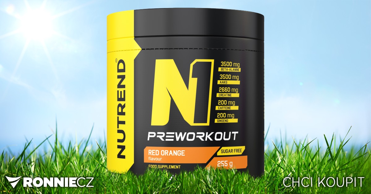 N1 Pre-Workout, Nutrend | Ronnie.cz