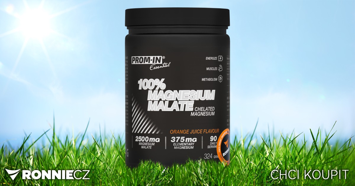 Hořčík • 100 % Magnesium Malate, PROM-IN | Ronnie.cz