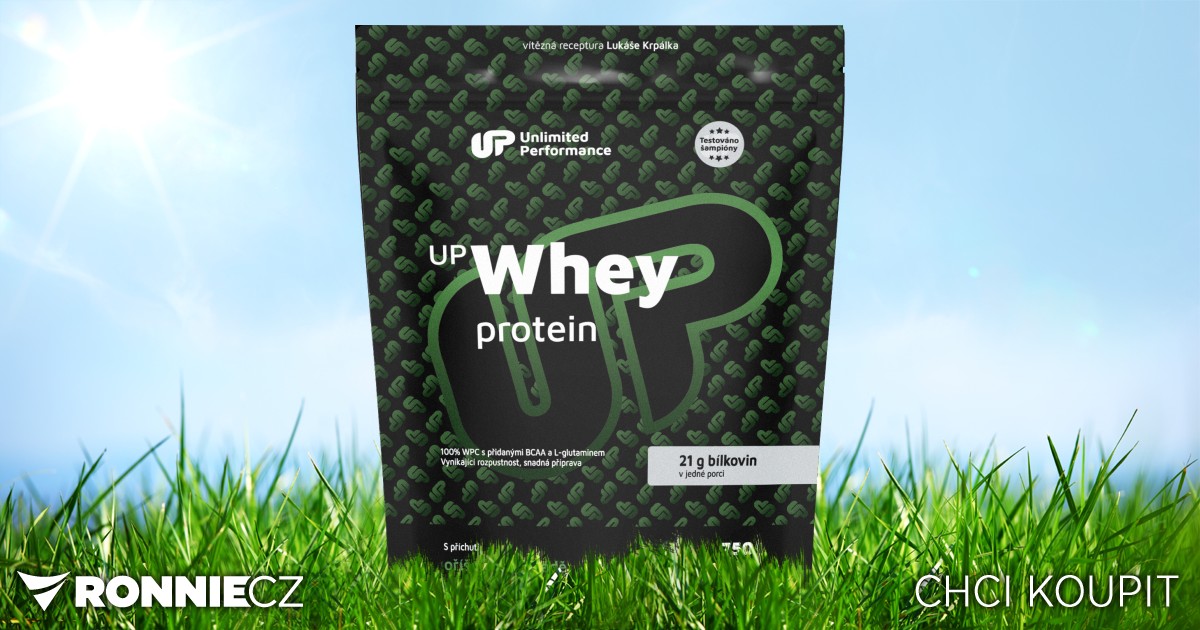 UP Whey Protein, Unlimited Performance | Ronnie.cz