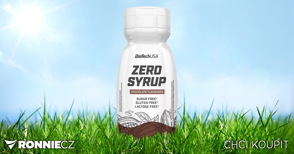 Zero Syrup, BioTech USA | Ronnie.cz