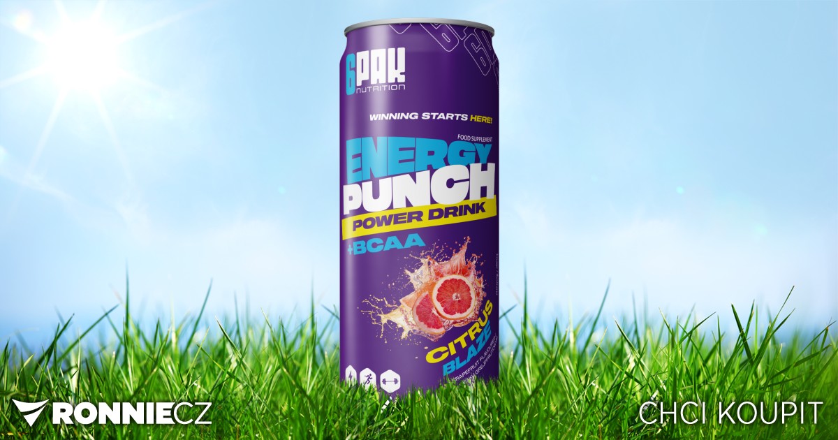 Energy Punch Power Drink, 6Pak Nutrition | Ronnie.cz